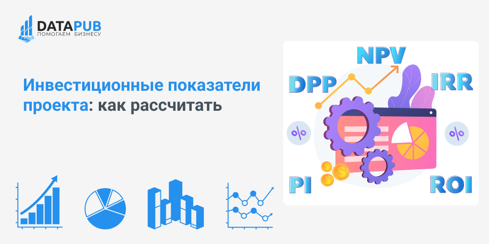 Как рассчитать инвестиционные показатели проекта | DATAPUB